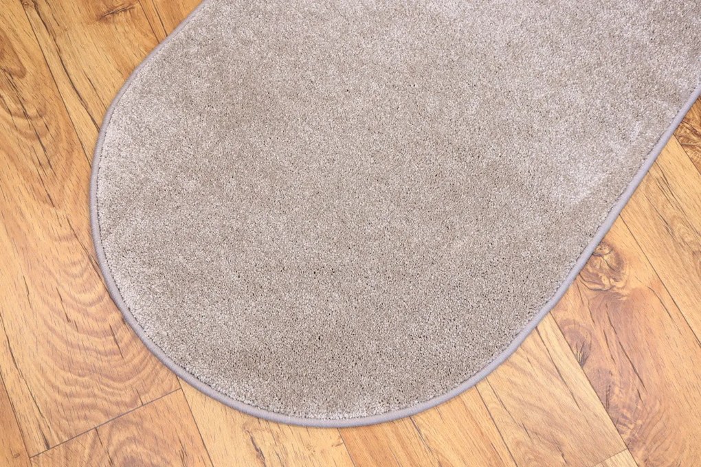Vopi, Kusový koberec Laguna béžová ovál, 120x170 ovál, béžová, ložnice