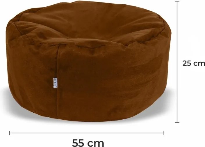 Sedací vak lenoch hnědý EMI