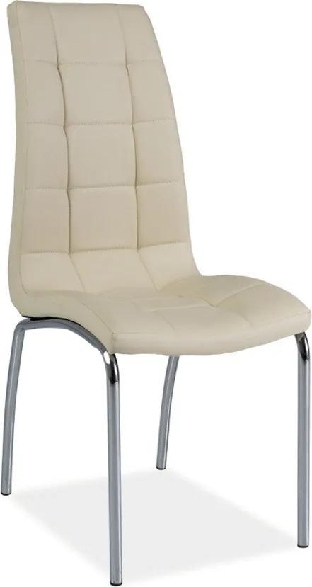 Casarredo Jídelní čalouněná židle H-104 krémová