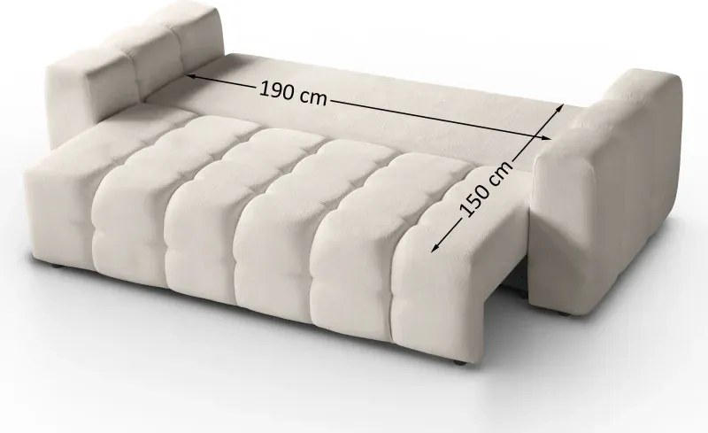 Sedací souprava Bona 3+1+taburet, tm. šedá (raven 16)