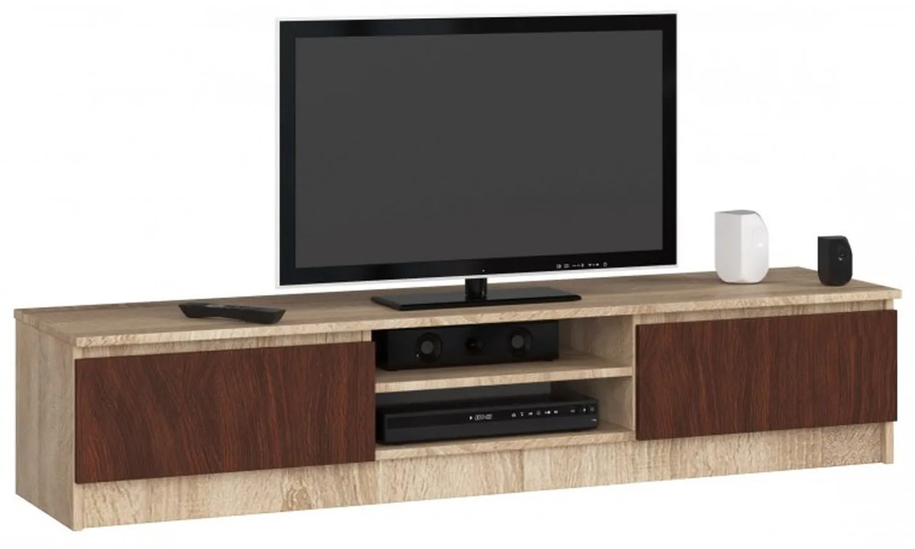 TV stolek RTV 160 dub sonoma/wenge