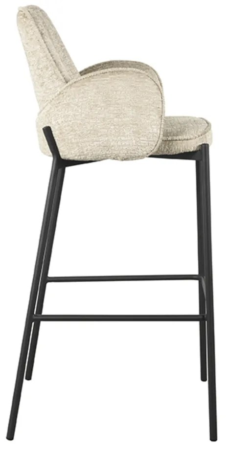 LABEL51 Barová židle JONI béžová 107 cm IH-50.183