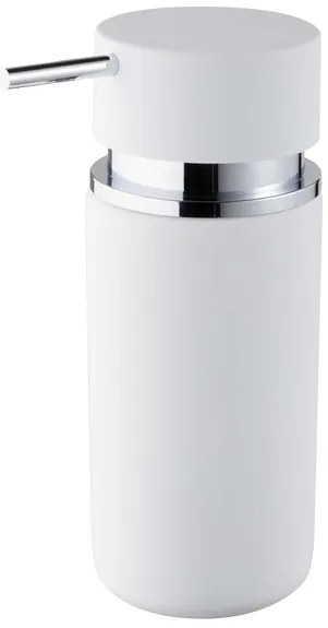 BISK Erga Round, dávkovač mýdla na postavení, bílá-chromová, ERG-06594