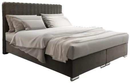 Manželská postel 180 cm Penarth (s roštem, matrací a úl. prostorem). 1026058