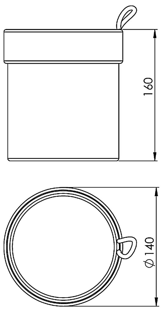 Gedy Gedy, MALVA kosmetický organizér, tortora, 100266