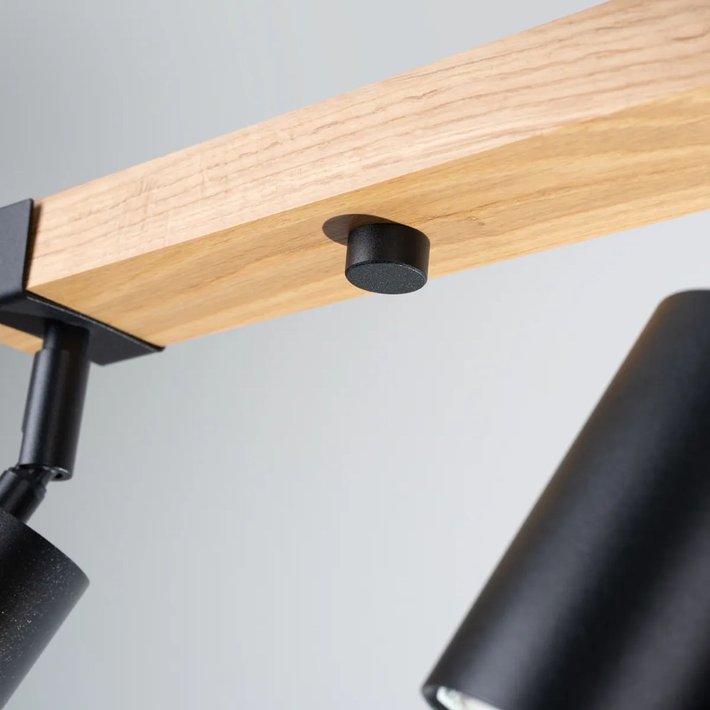 Sollux Lighting Stropní svítidlo FAGER 4L Černá