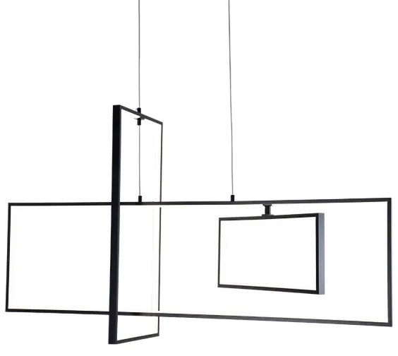 ONLI - LED Lustr na lanku SQUID LED/60W/230V 4000K černá
