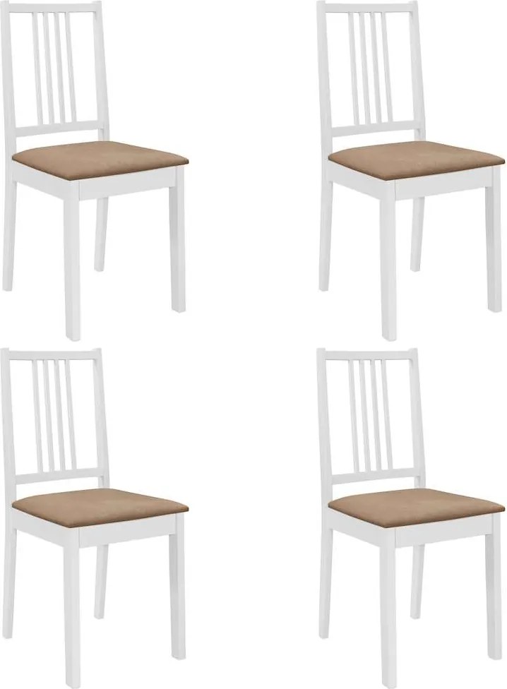 5dílný jídelní set MDF bílý 276402