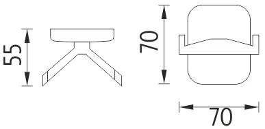 Nimco Háček dvojitý SIMONA - SI 7253-26