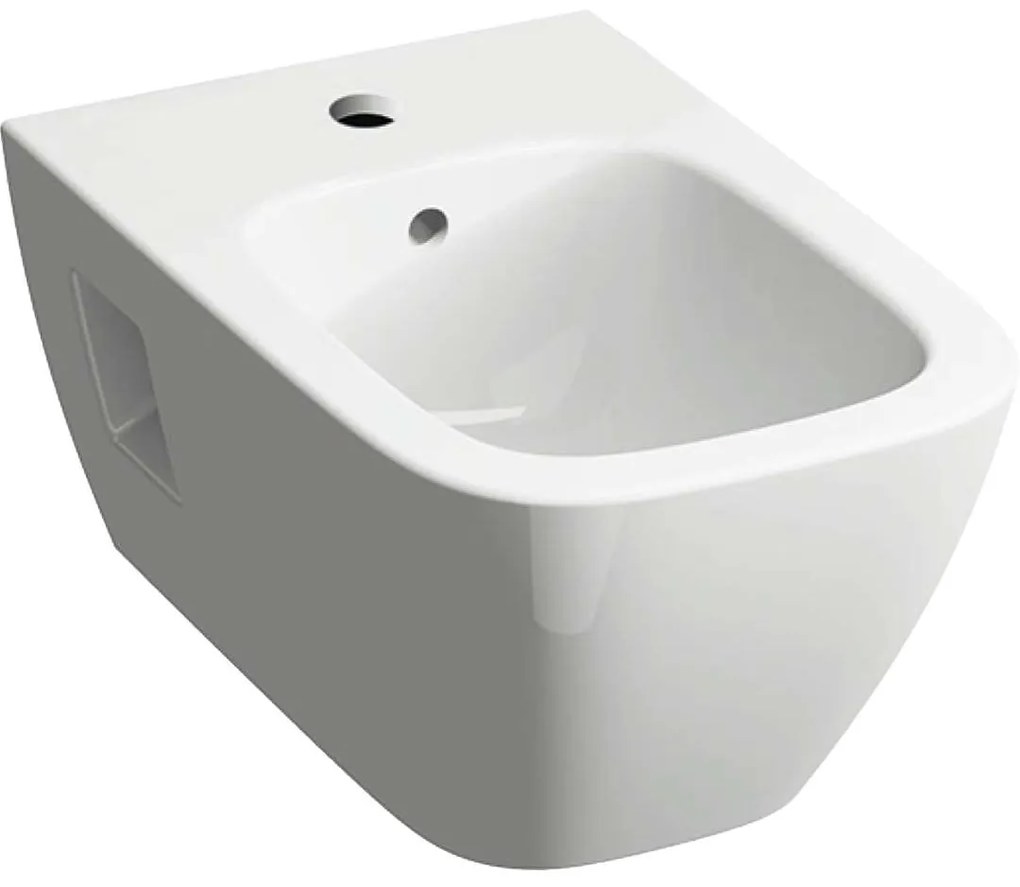 Geberit Selnova Square - Závěsný bidet, 540x350 mm, bílá 501.547.01.1