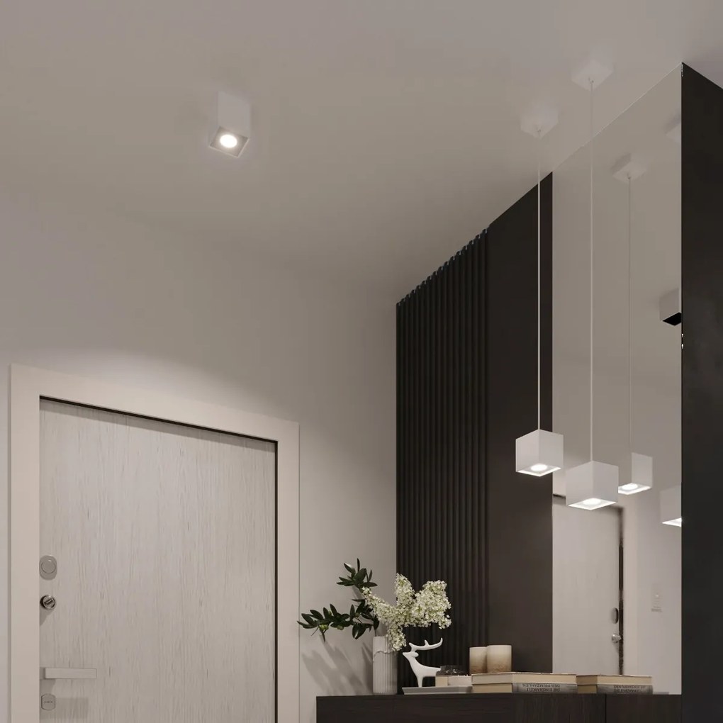 Sollux Lighting Stropní svítidlo QUAD 1 bílé