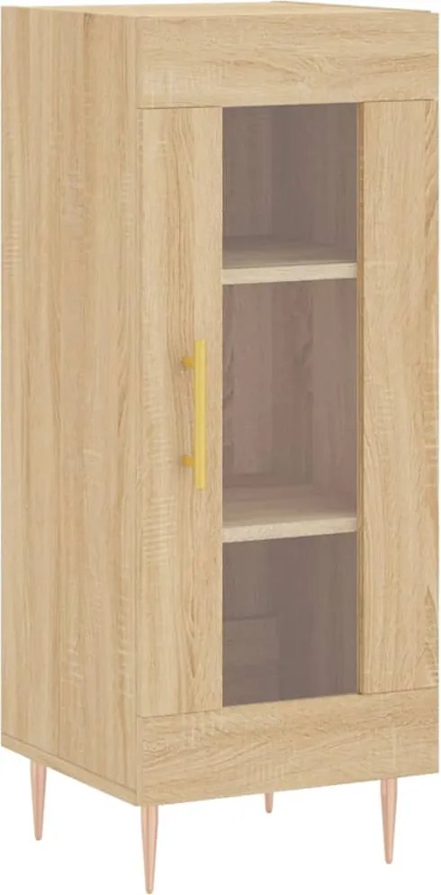 Skříň highboard dub sonoma 34,5 x 34 x 180 cm kompozitní dřevo 3199420