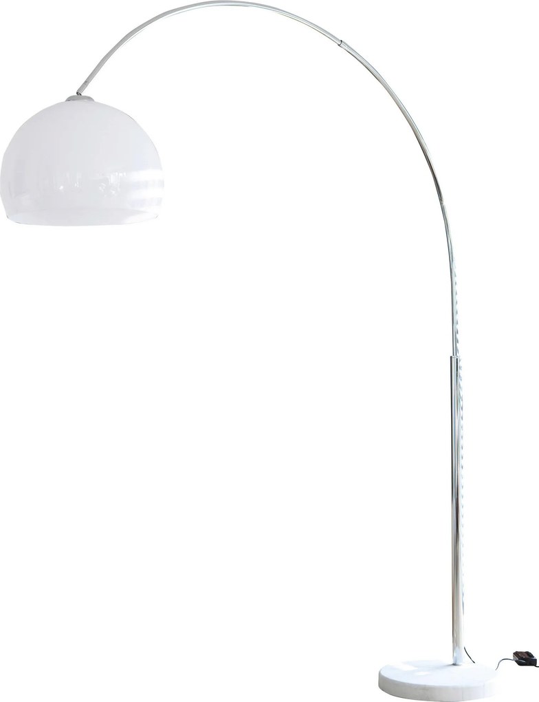 XXXLutz STOJACÍ OBLOUKOVÉ SVÍTIDLO, 155/208/40 cm P & B - Online Only svítidla - 001769024902