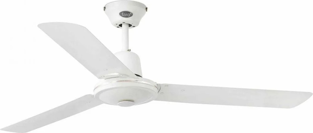 FARO 33005 ECO INDUS M, bílá, stropní ventilátor - FARO