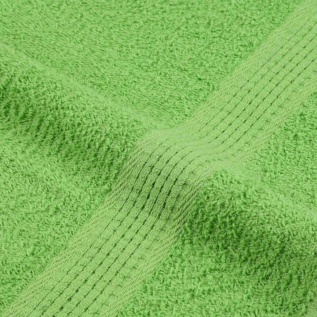 Ručníky pro hosty FROGN 4 ks jablečně zelené 30x50 cm 360 g/m² 137020