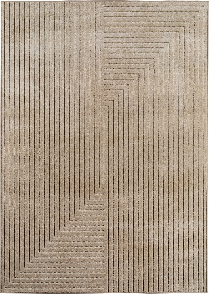 Ayyildiz, Kusový koberec Nova 1202 beige - na ven i na doma, 80x150, béžová, chodba / předsíň