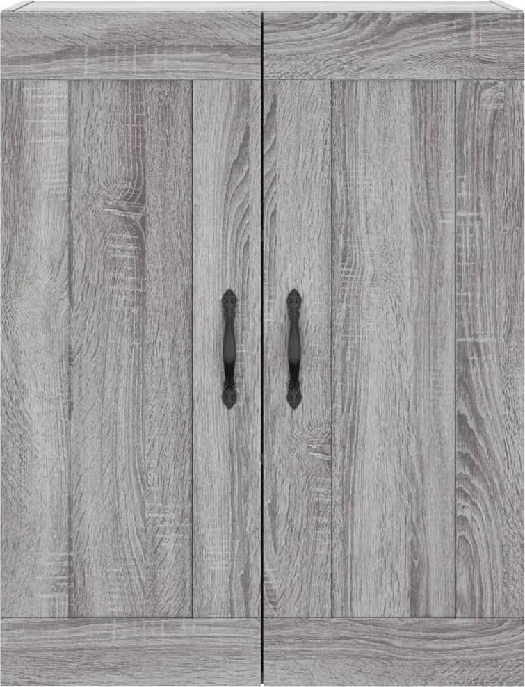 Skříň highboard šedá sonoma 69,5 x 34 x 180 cm kompozitní dřevo 3199911