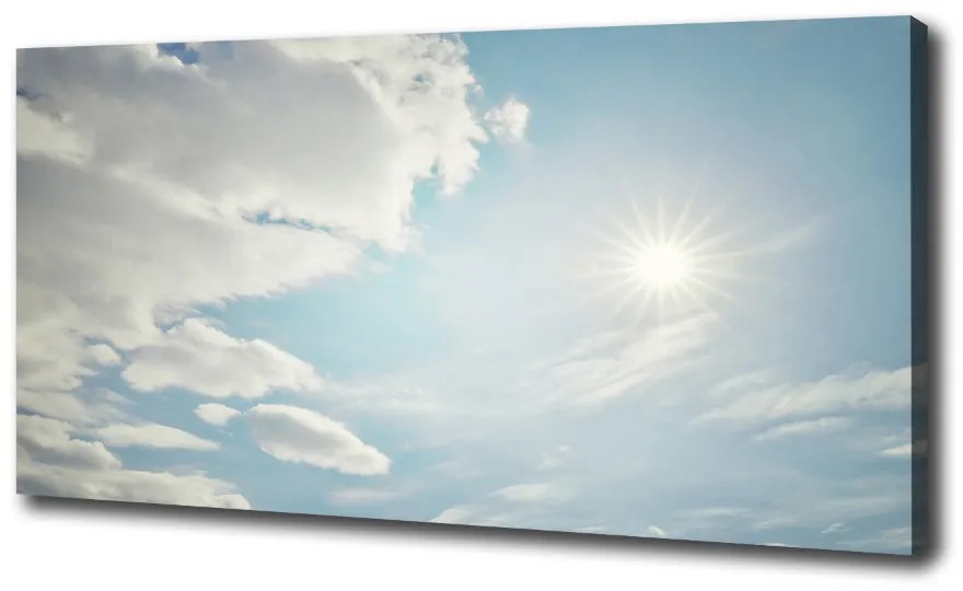 Wallmuralia Foto obraz na plátně Oblaka na nebi 100x50