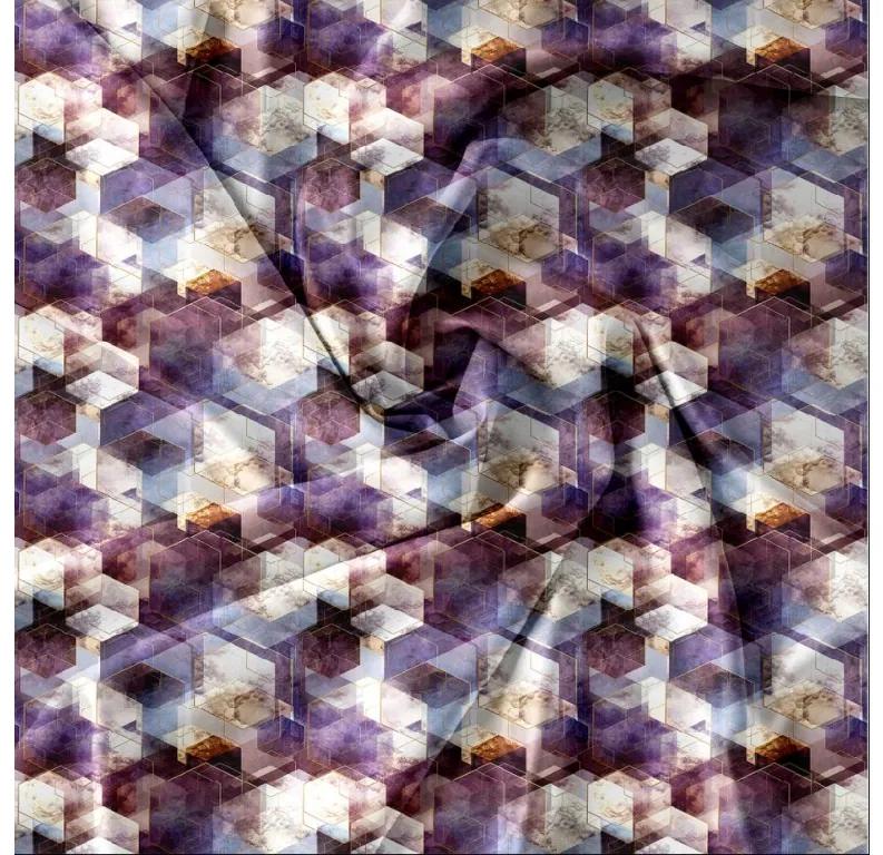 Povlečení z mikrovlákna ASHTON fialové Rozměr povlečení: 70 x 80 cm | 140 x 200 cm