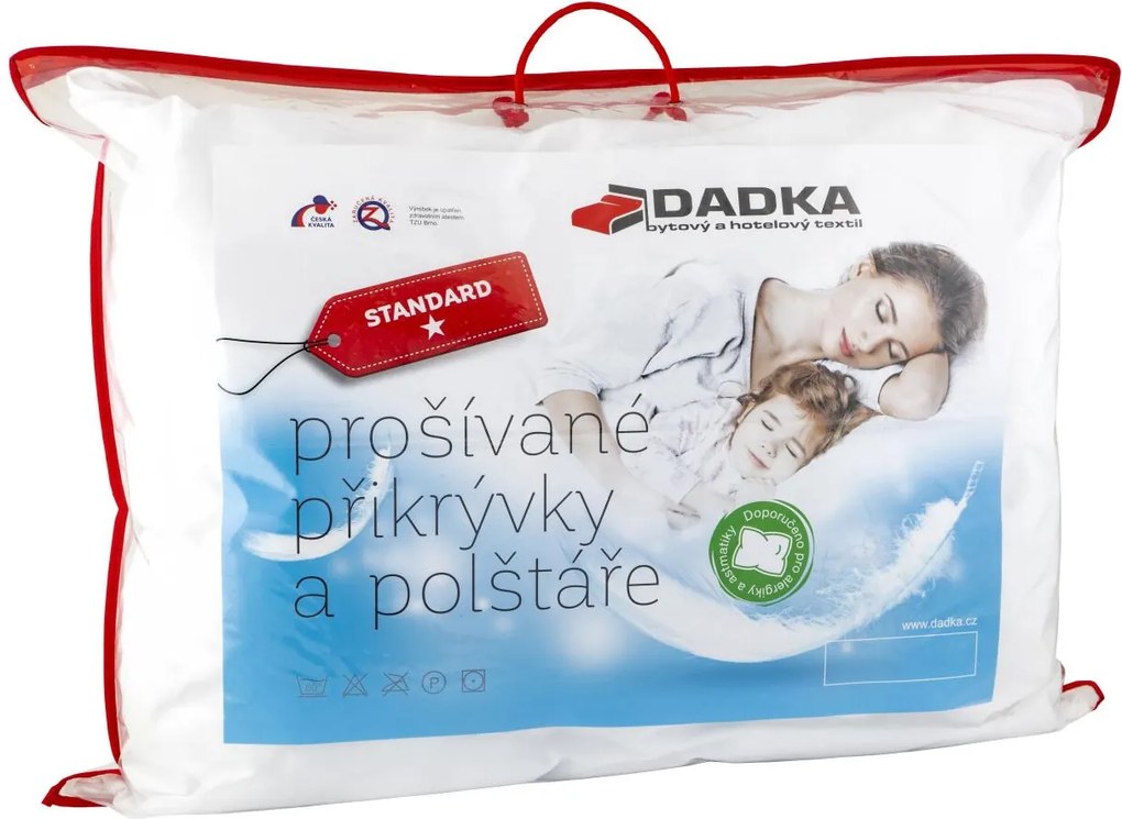 DADKA Polštář STANDARD bílý 70x90 cm