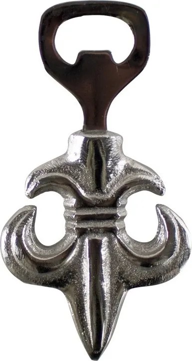 Kovový otvírák na láhve Fleur de Lis - 13cm