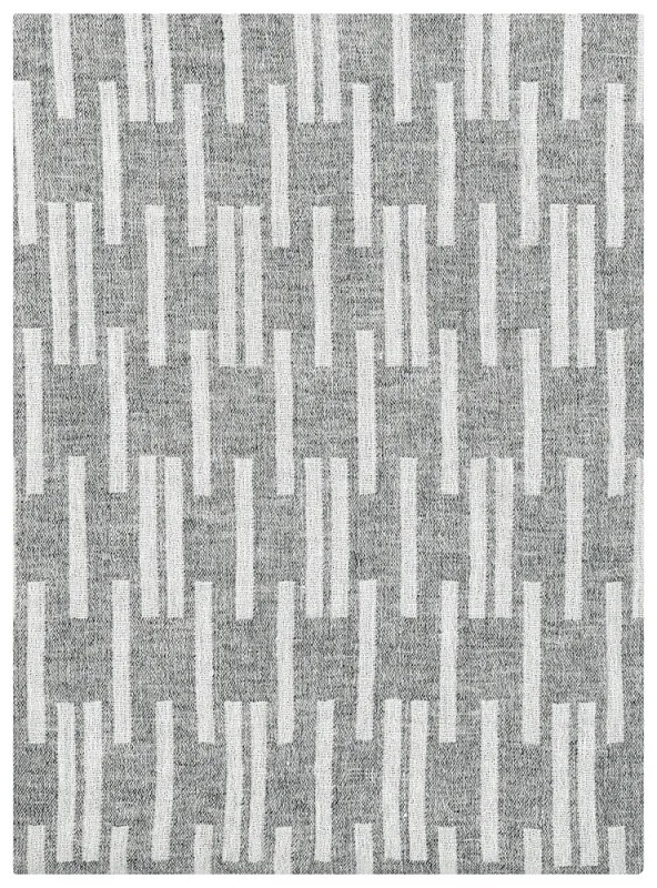 Merino deka Arki 130x180, světle šedá-bílá