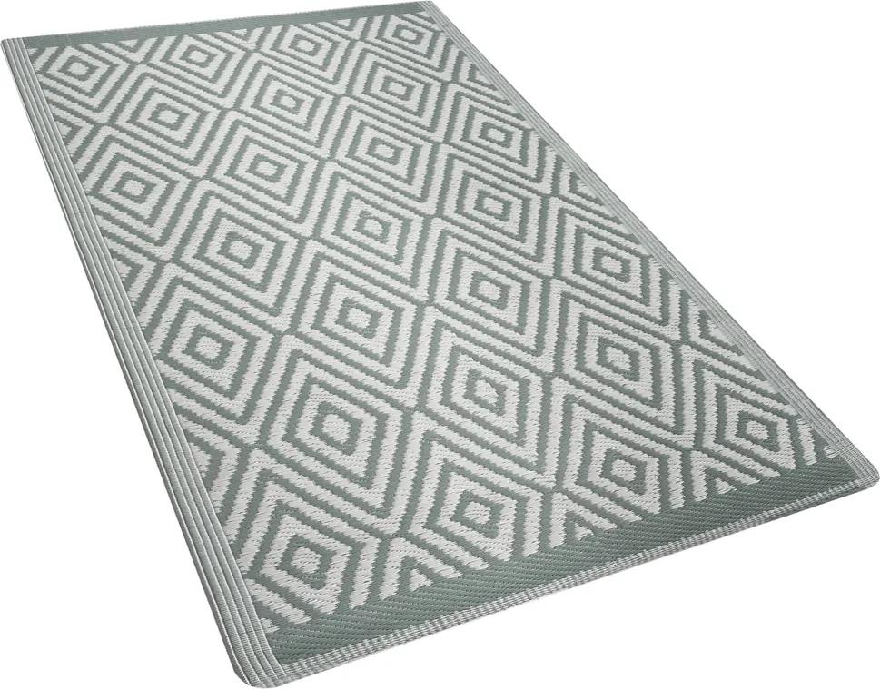 Venkovní koberec světle zelený 90x150 cm SIKAR | BIANO