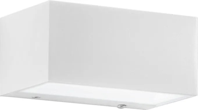 FAN LED-W-TWIN-S BCO Venkovní nástěnné svítidlo LED TWIN bílá hliník 12W 1500lm CCT IP54 6,5x14x8,9 cm - FANEUROPE