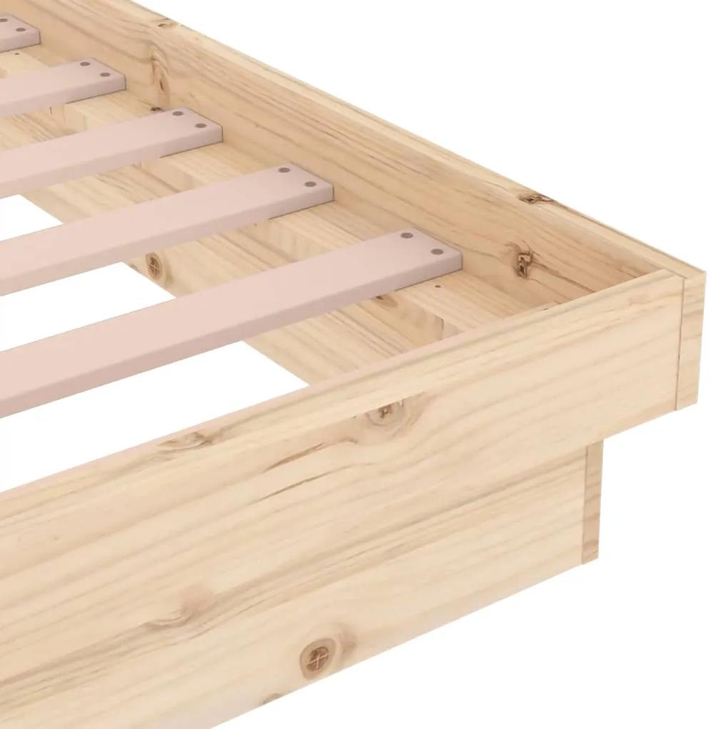Rám postele masivní dřevo 75 x 190 cm Small Single - Default Title