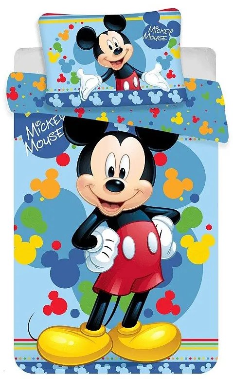 JERRY FABRICS Povlečení do postýlky Mickey 02 baby 100/135, 40/60