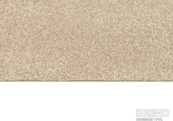 Breno Metrážový koberec GROOVE 830 béžový, šíře 400 cm, Béžová