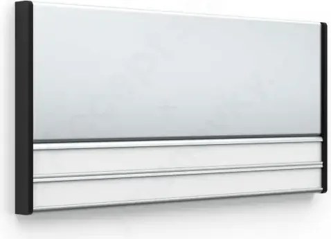 ACCEPT Dveřní tabulka ACS 187 x 93 mm - stříbrná tabulka