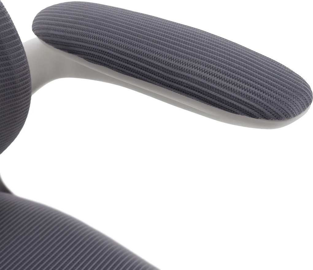 Ergonomická kancelářská židle IMPERIAL - šedá síťovina