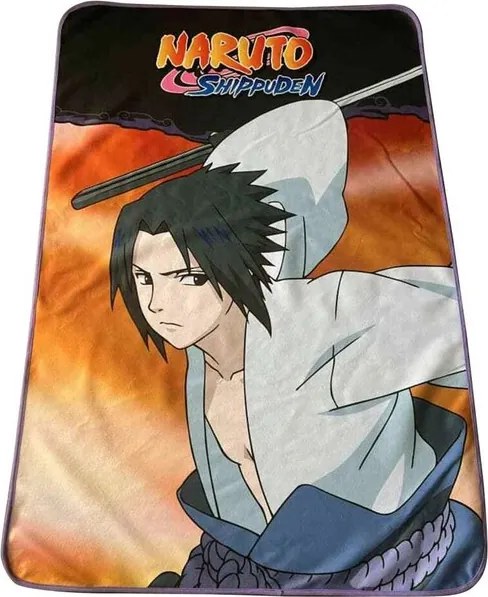 Naruto Shippuden Fleece Blanket Sasuke 100 x 150 cm Vícebarevná