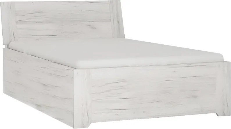 Postel typ 90, bílá craft, 90x200, ANGEL Kondela 0000109403