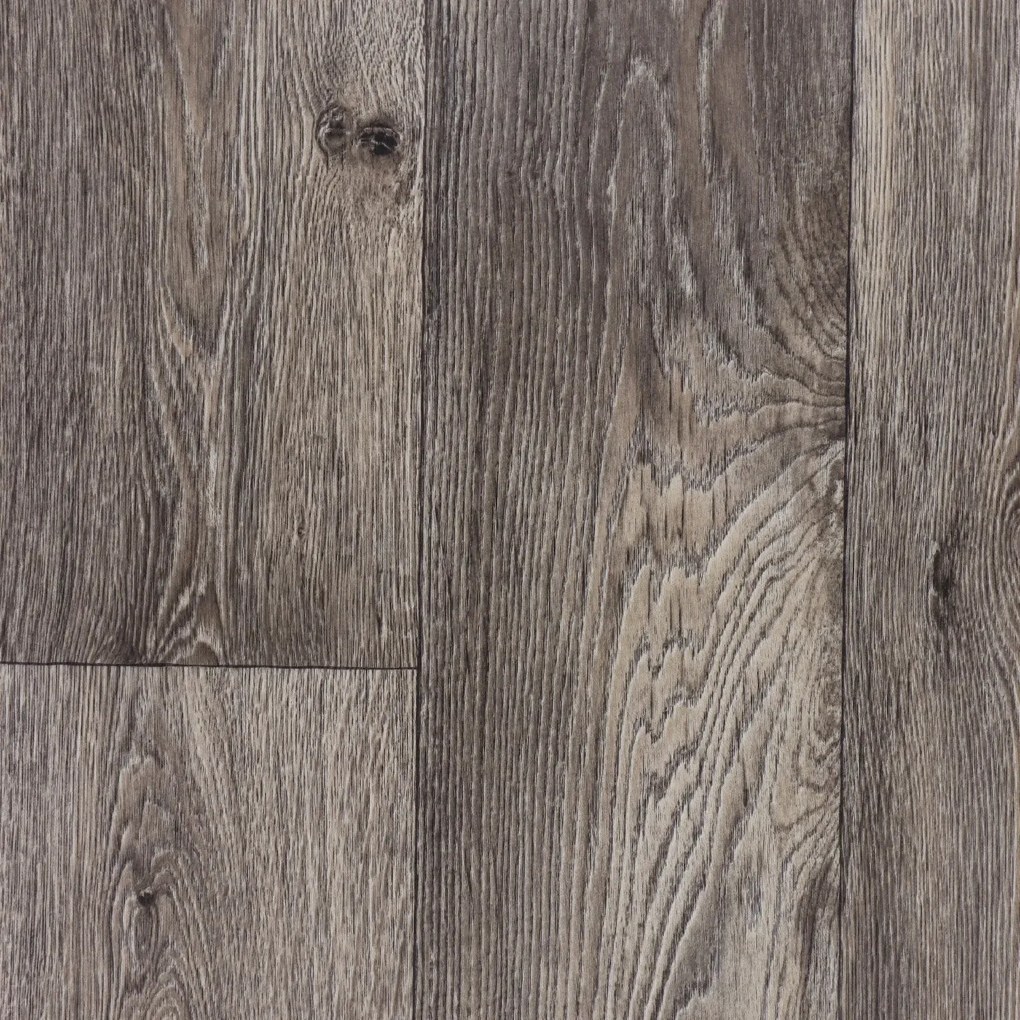Beauflor, PVC podlaha - lino Toptex Aged Oak 967M - dub, na míru, šíře 5m, šedá, filc, chodba / předsíň