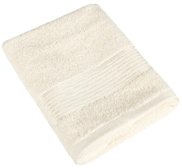 Bellatex Froté ručník a osuška kolekce Proužek béžová rozměr 50x100 cm