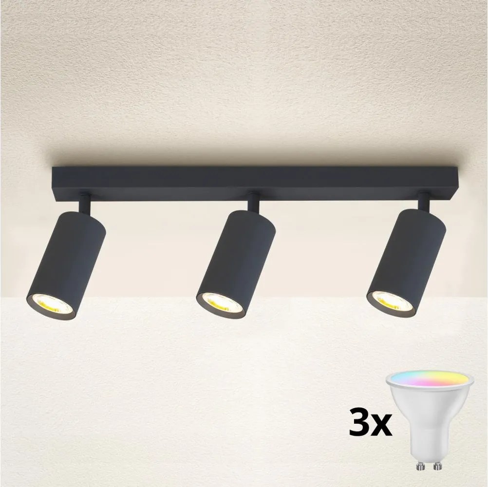 Brilagi - LED Stmívatelné bodové svítidlo SELE 3xGU10/6W/230V antracit