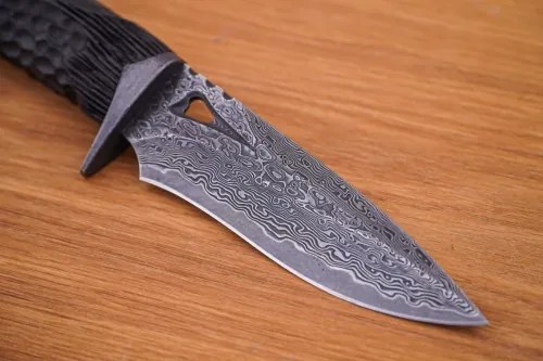 KnifeBoss lovecký damaškový nůž Elephant VG-10