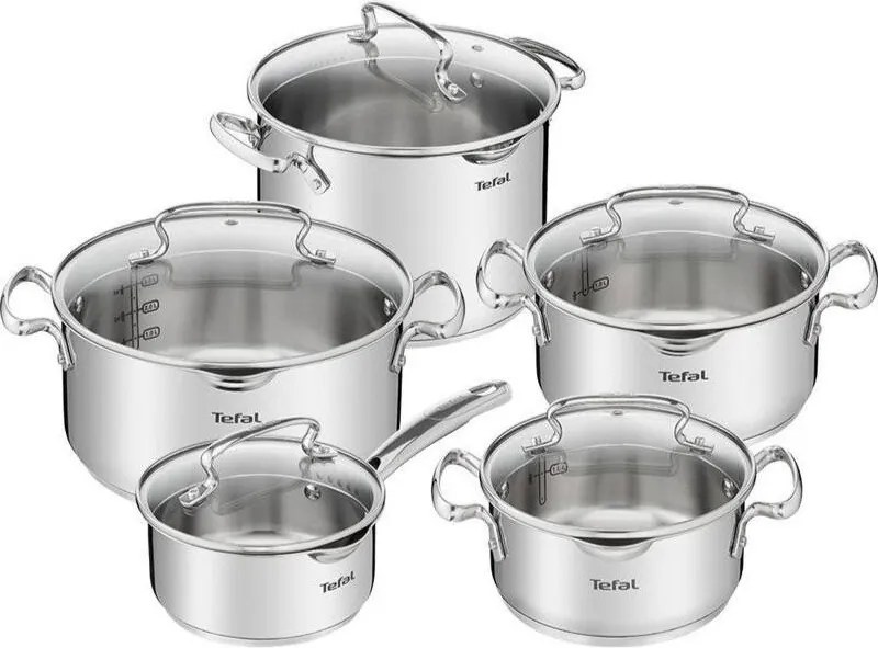 Nerezová sada nádobí 10 ks DUETTO+ G719SA55 – Tefal