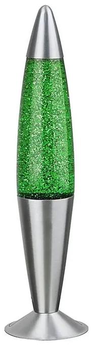 Dekorativní lávová lampa GLITTER, zelená Rabalux GLITTER 004113