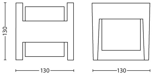 Philips 16459/93/16 - LED Venkovní svítidlo MYGARDEN ARBOUR LED/4,5W/230V IP44