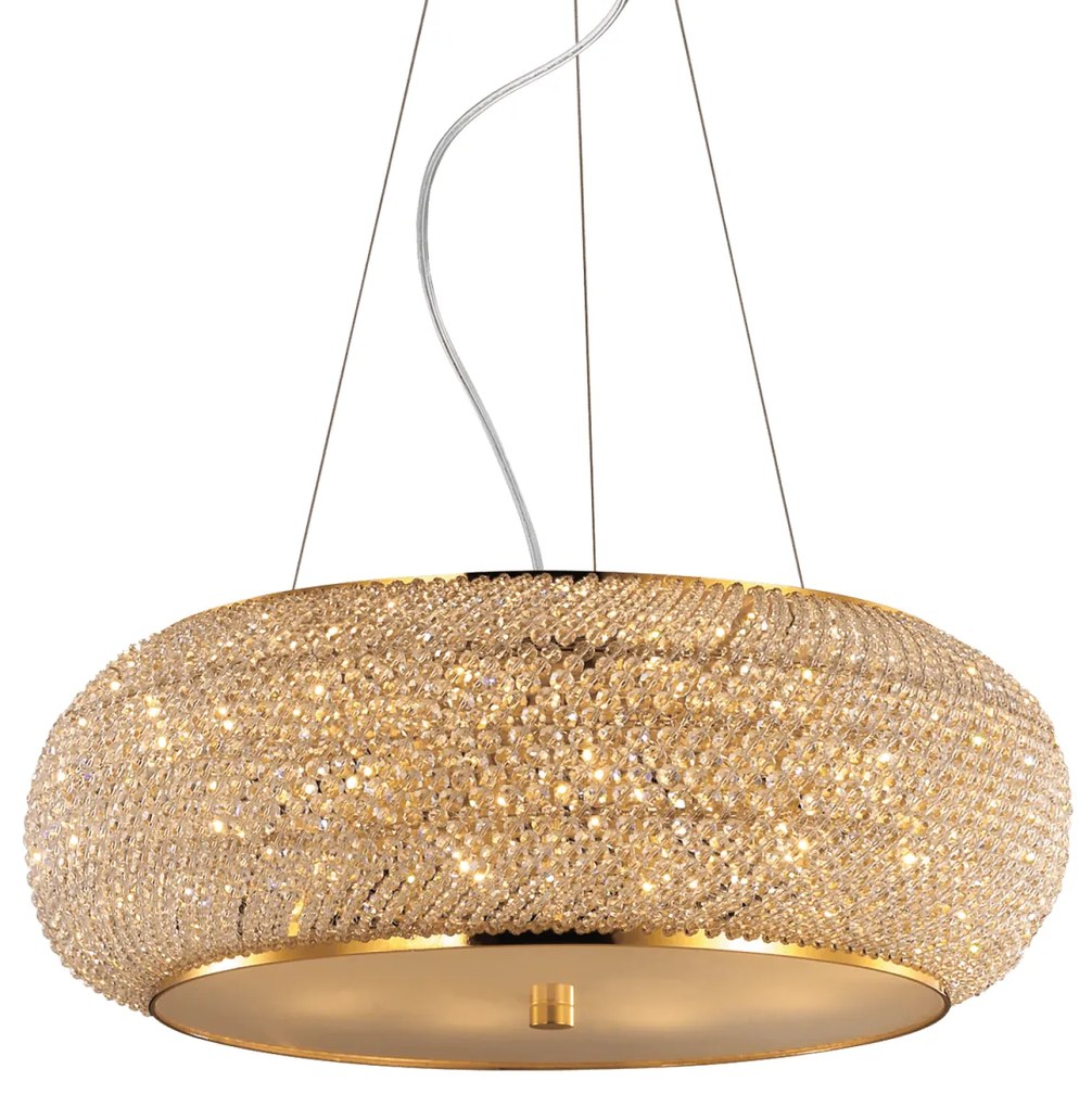 Závěsné svítidlo Ideal lux 082257 PASHA SP10 ORO 10xE14 40W Akce měsíce