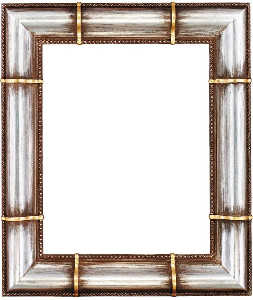 Zrcadlo Iglesia - stříbrná - 50 x 60cm