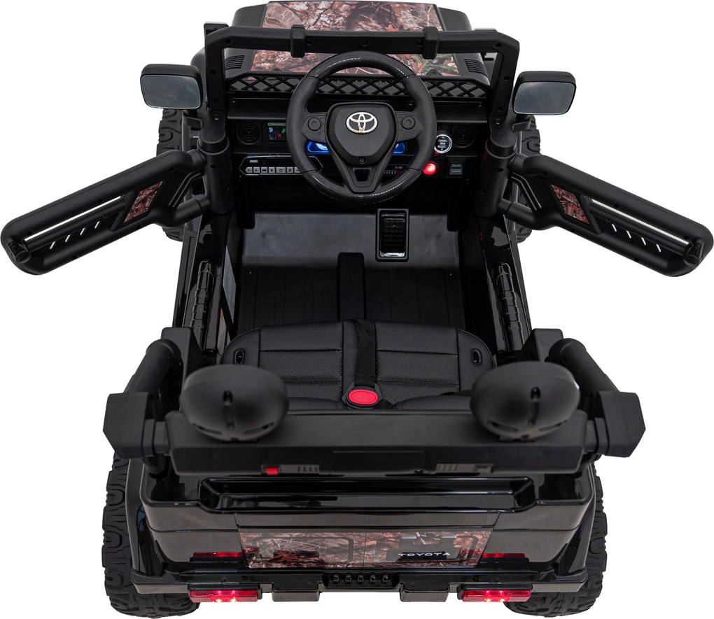 Ramiz Elektrické autíčko Toyota FJ Cruiser černé terénní + ovladač