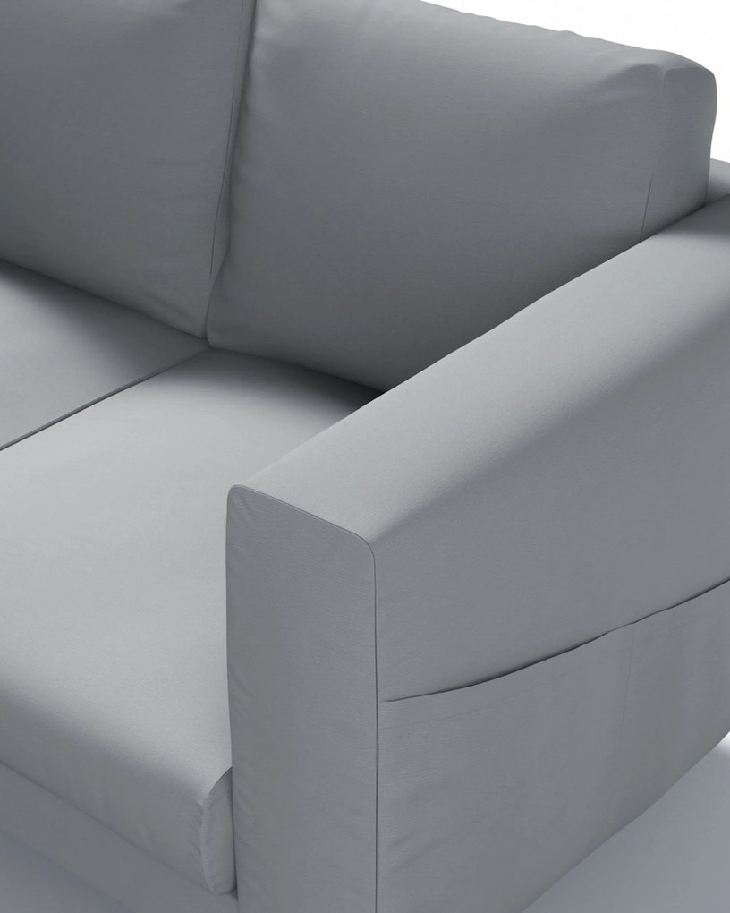 Potah na pohovku IKEA Norsborg 2-místná barva šedá