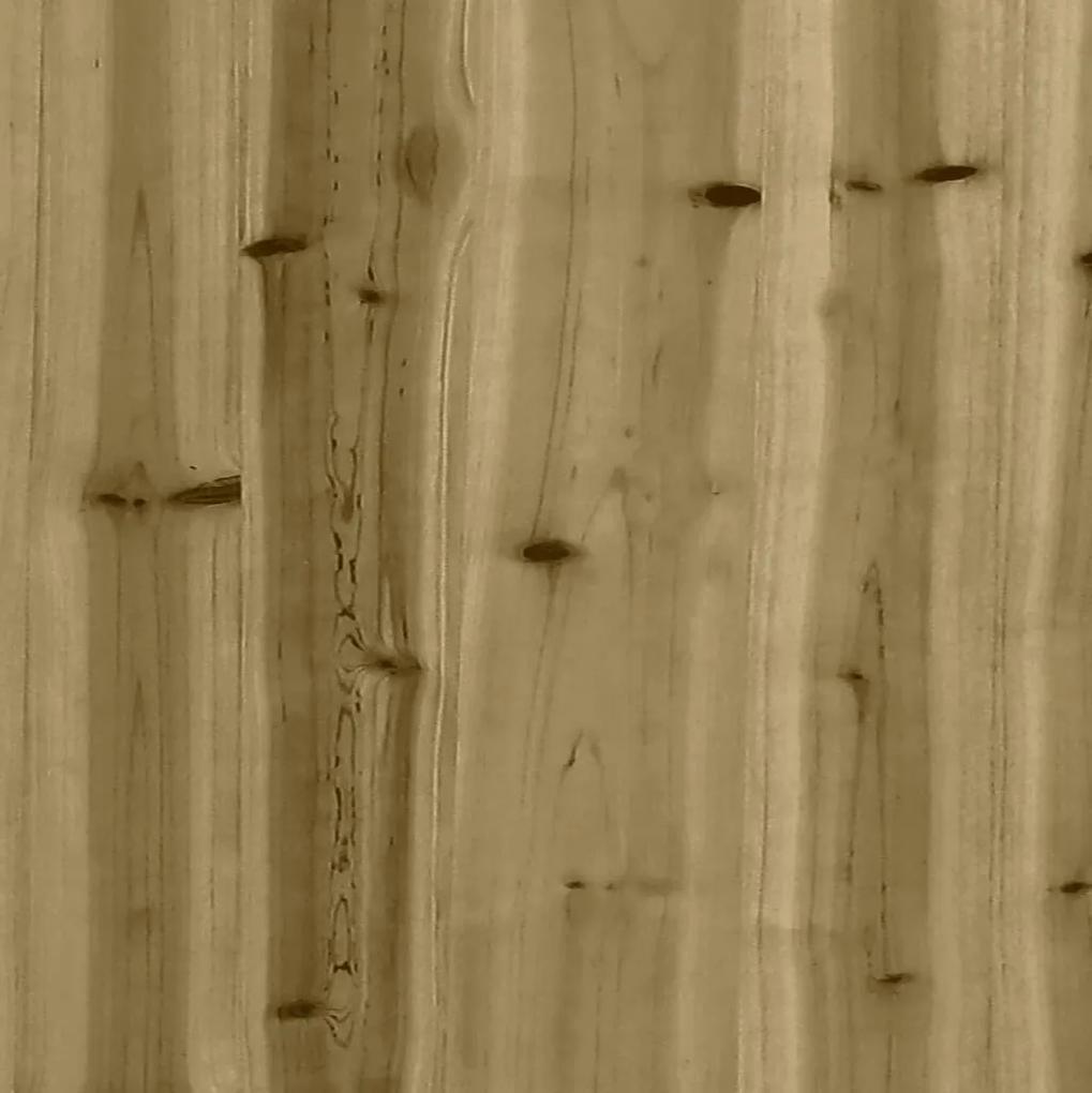vidaXL Zahradní pohovka masivní borové dřevo [844673] Barva: Přírodně impregnované