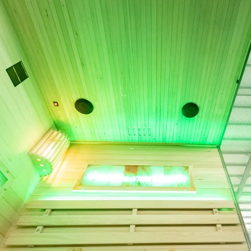 BPS-koupelny Finská sauna Relax HYD-4783 140x150, 3-4 osoby