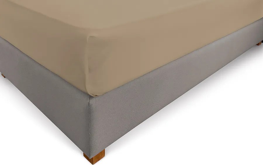 Lavinest Bavlněné prostěradlo Cappuccino Výška: 30 cm, Prostěradlo na rozměr matrace: 80-90x200 cm