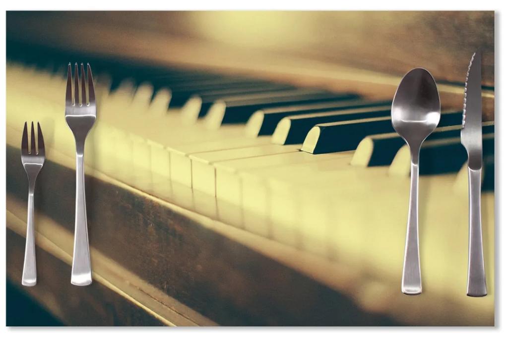 Sablio Prostírání Klávesy klavíru: 40x30cm